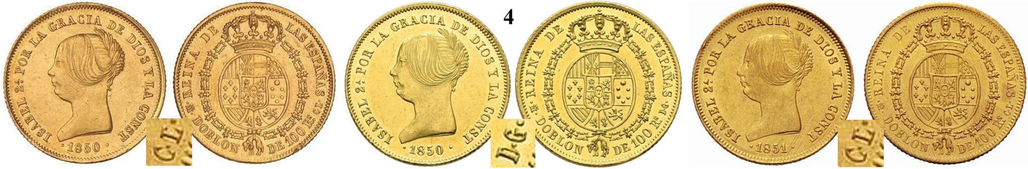 LOS DOBLONES DE ORO DE ISABEL II | NUMISMÁTICA