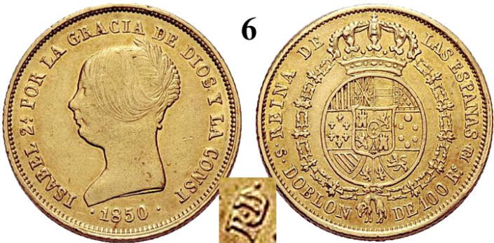 LOS DOBLONES DE ORO DE ISABEL II | NUMISMÁTICA